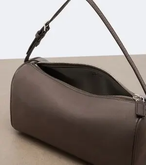 THE ROW 90s Leather Top Handle Bag - Brown