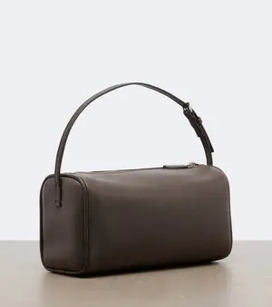 THE ROW 90s Leather Top Handle Bag - Brown