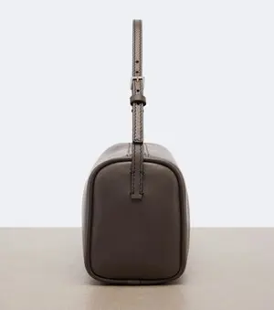 THE ROW 90s Leather Top Handle Bag - Brown