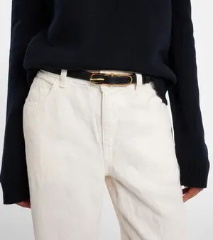 THE ROW Hermine Leather Belt