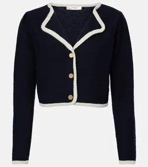 FRAME Corded Knitted Top