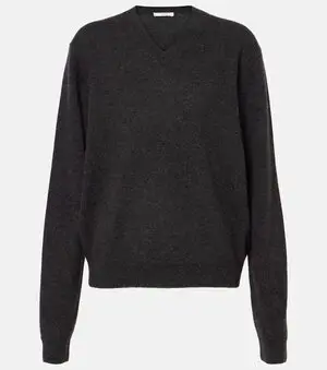 THE ROW Jahi Cashmere, Cotton, And Silk Sweater