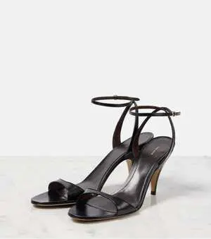 THE ROW Vika Leather Slingback Sandals