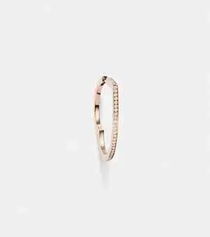 REPOSSI Antifer Heart Single Hoop Earring - Gold