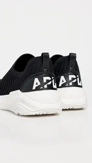 Apl Techloom Traveler Slip-on Sneakers - Black/ivory