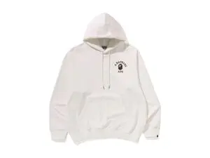 A BATHING APE 1st Camo College Logo Relaxed Fit Pullover Hoodie