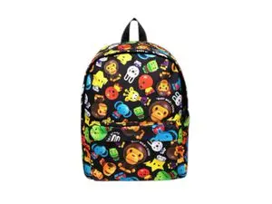 A BATHING APE Milo 3d All Print Pattern Medium Backpack - Black