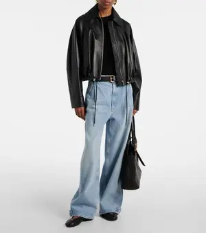 AGOLDE Darsha Mid-rise Barrel-leg Jeans