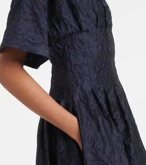 Simkhai Rosalie Jacquard Midi Dress