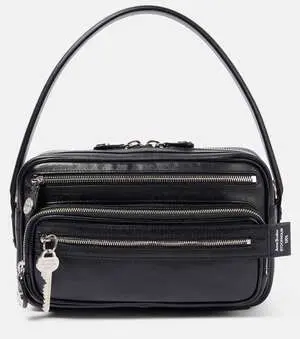 Acne Studios Leather Shoulder Bag - Black