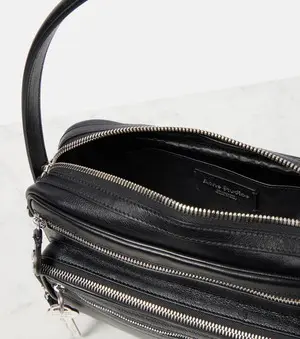 Acne Studios Leather Shoulder Bag - Black