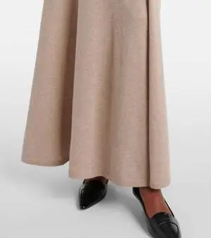THE ROW Jovan Cashmere Maxi Skirt
