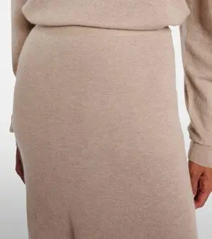THE ROW Jovan Cashmere Maxi Skirt