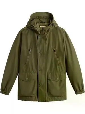 Woolrich Parka Light Ramar With Hood - Green