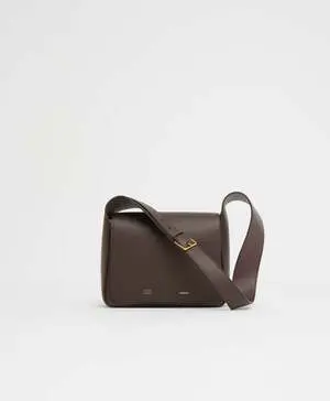 MANSUR GAVRIEL Box Shoulder Bag Chocolate
