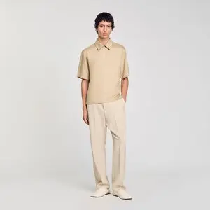 Sandro Slim Fit Polos For Men