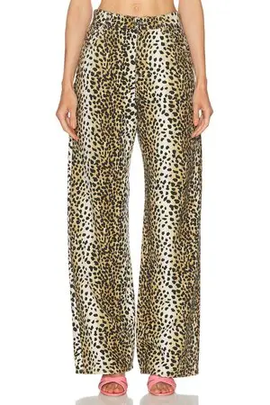 Blumarine Printed Pants For Women