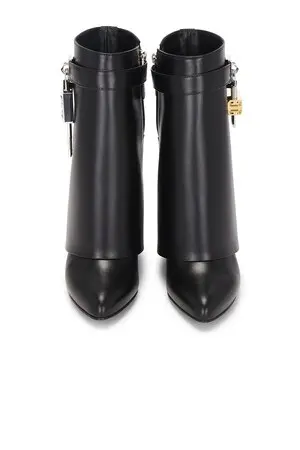 Givenchy Shark Lock Ankle Boots - Black