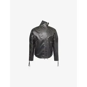 JUNTAE KIM Asymmetrical-neck Zip-up Jacket
