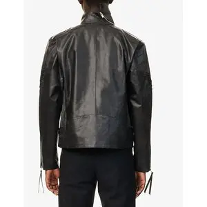 JUNTAE KIM Asymmetrical-neck Zip-up Jacket
