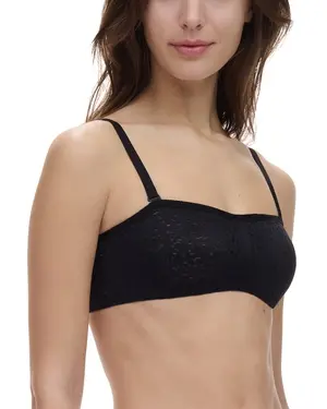 Chantelle Norah Lace Strapless Bra - Black