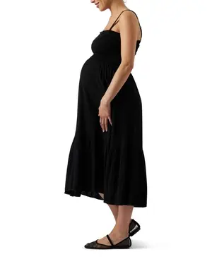 RIPE MATERNITY Blair Shirred Dress