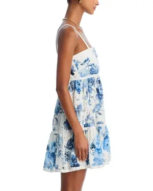 Alice + Olivia Fallon Babydoll Dress