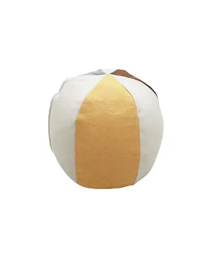 LORENA CANALS Ball Pouf 1' 6" X 1' 8 - Multicolor