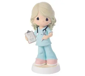 PRECIOUS MOMENTS Superhero In Scrubs Figurine - One-color