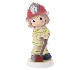 PRECIOUS MOMENTS Courage Under Fire Figurine - One-color