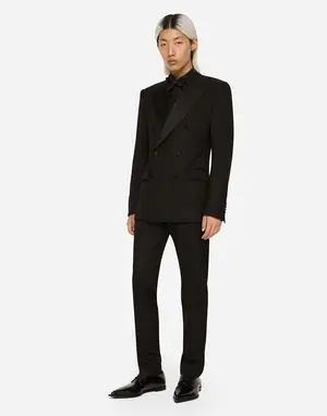 Dolce & Gabbana Three-piece Sicilia-fit Suit In Stretch Wool