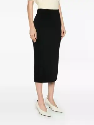 Max Mara Ribbed Midi Skirt