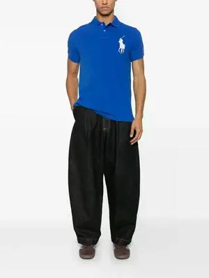Polo Ralph Lauren Polo Pony-embroidered Polo Shirt - Blue
