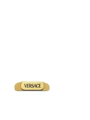 Versace Logo-engraved Ring