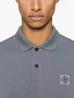 Stone Island Compass-motif Polo Shirt