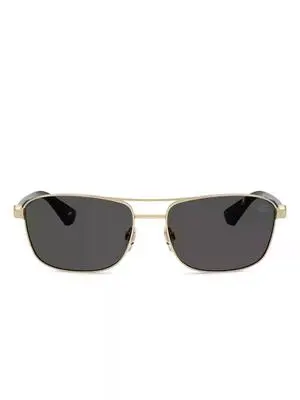 Burberry Rectangle-frame Sunglasses - Gold