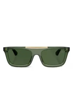 Burberry Rectangle-frame Sunglasses - Green