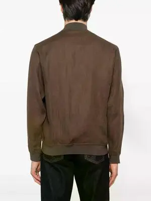 Kiton Linen Bomber Jacket