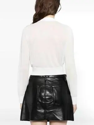 Alexander Wang Crystal-embellished Cropped Top