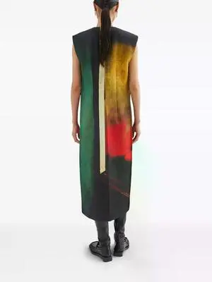 JIL SANDER Printed Midi Dress