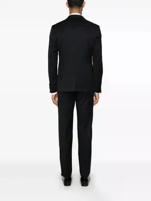 Tagliatore Wool Three-piece Suit - Blue