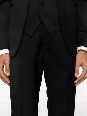 Tagliatore Wool Three-piece Suit - Blue