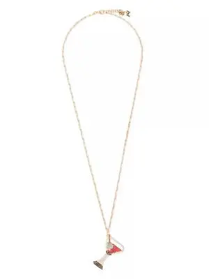 Rosantica Cocktail Charm Necklace - Gold
