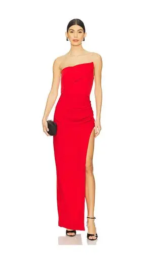 Nbd Ilda Maxi Dress - Red