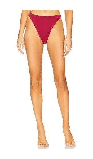 Tularosa Tacey High Waist Bottom - Merlot Red