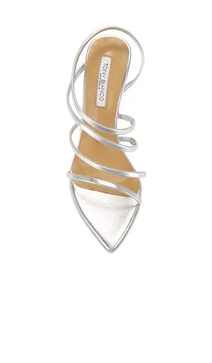 TONY BIANCO Milana Stiletto Sandal - Silver