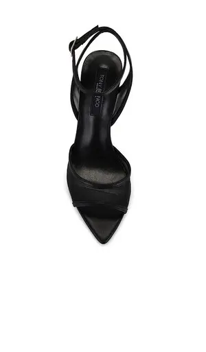 TONY BIANCO Miley Stiletto Sandals - Black