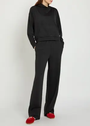 Vuori Halo Essential Jersey Wide Leg Sweatpants - Black