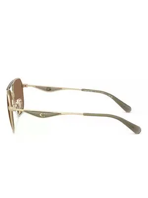 COACH Pilot-frame Sunglasses - Brown