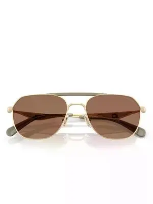 COACH Pilot-frame Sunglasses - Brown